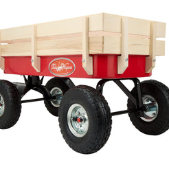 Toby All Terrain Pull Along Red Wagon / Cart / Trolley / Truck / Ride ...